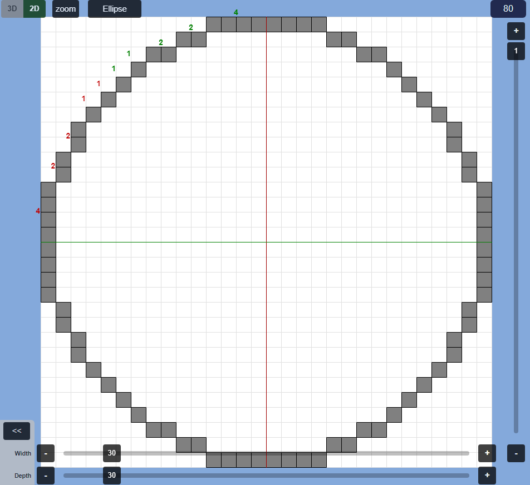 【マイクラ攻略】円や球体を作るのに便利なツール「Plotz Modeller」を紹介。ブロックの置き方がブラウザ上で分かる【統合版・Java版】 | ゲームを語るブログ