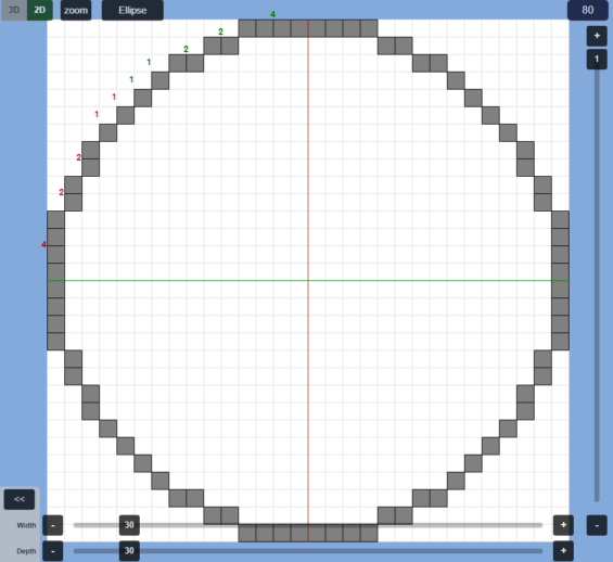【マイクラ攻略】円や球体を作るのに便利なツール「Plotz Modeller」を紹介。ブロックの置き方がブラウザ上で分かる【統合版・Java版】 | ゲームを語るブログ